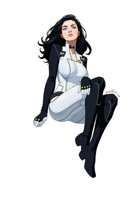 Artstation Miranda Lawson 02 Mass Effect