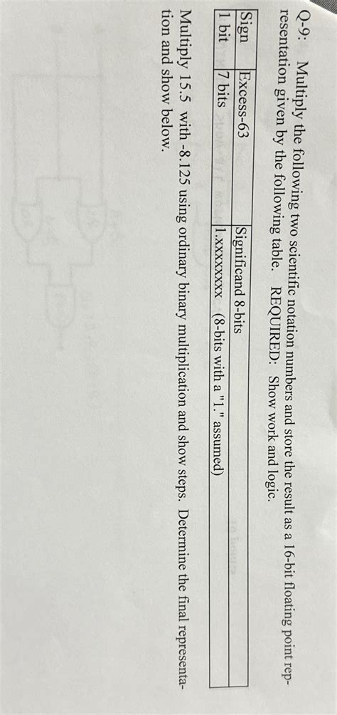 Solved Q Multiply The Following Two Scientific Notation Chegg