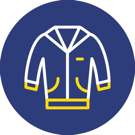 Jacket Dual Line Circle Icon 39503569 Vector Art At Vecteezy