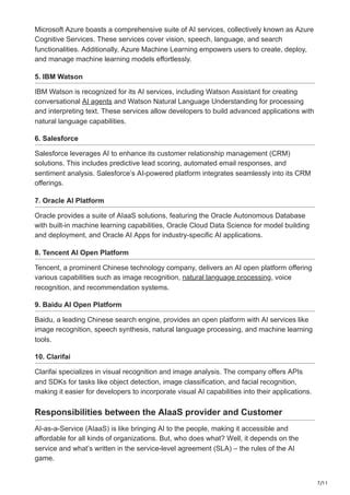 AI As A Service A Comprehensive Guide Pdf