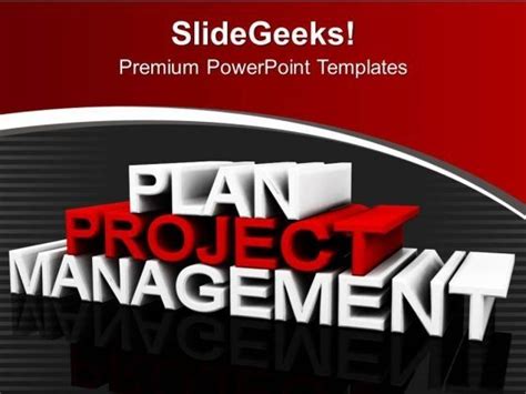 Project Planning And Management PowerPoint Templates Ppt Backgrounds For Slides