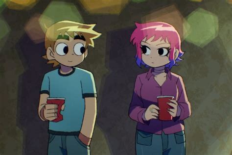 From Netflix S Scott Pilgrim Anime Scott Pilgrim Comic Scott Pilgrim