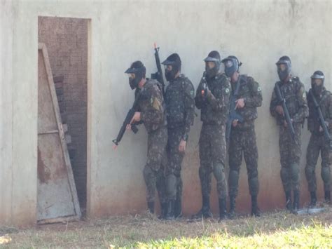 Regimento De Cavalaria Conduziu O Estágio De Operações Em Ambiente