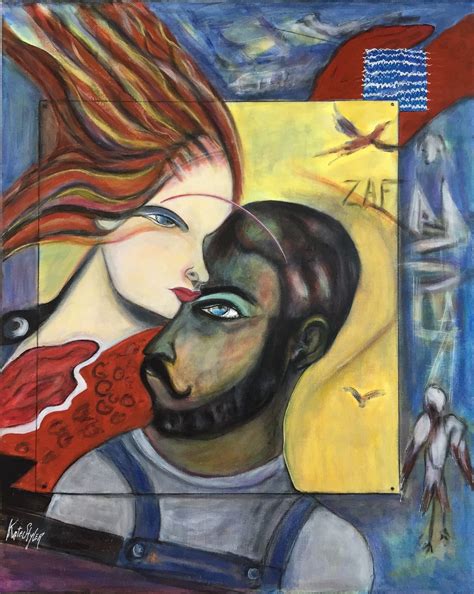 Yin Et Yang Par Catherine Clare 2019 Peinture Artsper