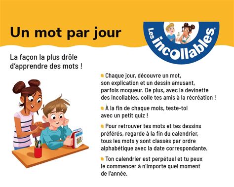 Les incollables Un mot par jour Grande Section 5 6 ans Édition