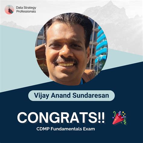 Vijay Anand Sundaresan Dama International Cdmp Certified On Linkedin Thanks For All Your
