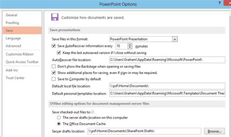 Setting Templates In PowerPoint Graham Walsh