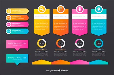 Infographic Shapes Photoshop