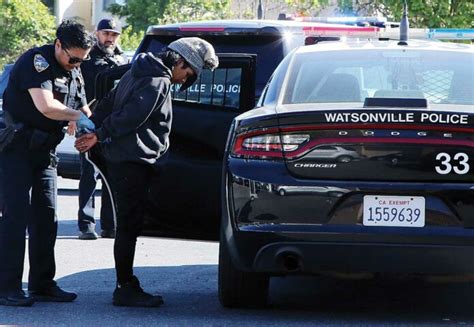 Photo Car Theft Suspect Caught In Watsonville The Pajaronian