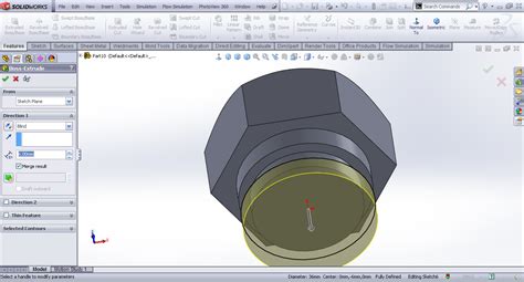 tutorial modeling ring collar nut in solidworks grabcad tutorials