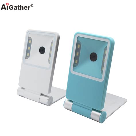 2d Image Foldable Desktop Scanner Multiple Interfaces Rs 232usb Hid