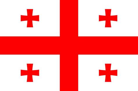 Georgia Flag Vector Country Flags