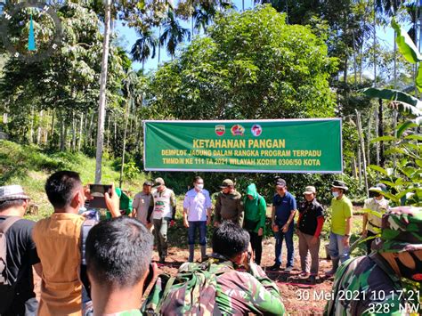 Dukung Ketahanan Pangan Dandim 0306 50 Kota Bersama Forkopinda Kota