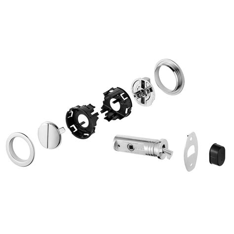 HOOKY ZERO CUADRADO KIT CERRADURA MULETILLA DEDAL PARA PUERTA CORREDERA CARPINTERIA