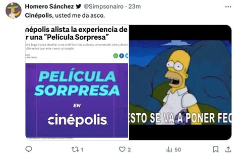 ¿qué Película Sorpresa Pondría Cinépolis Estos Memes Lo Explican Y Que Me Toque La Toalla Del