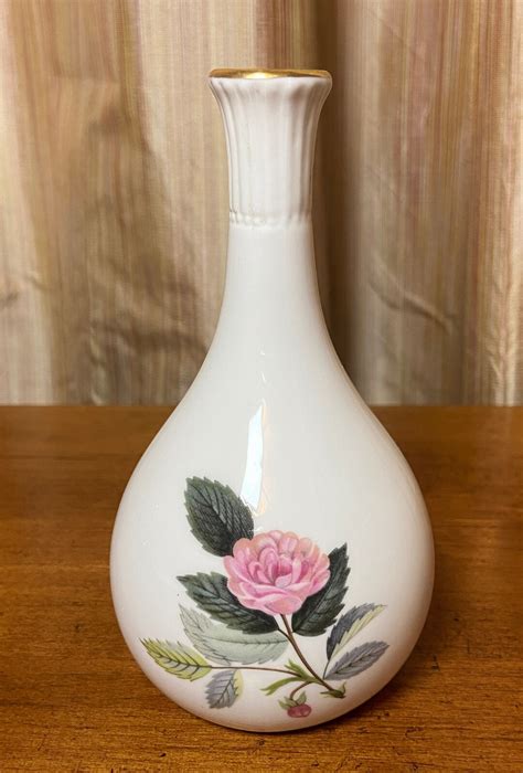 Wedgewood Bud Vase Hathaway Rose Vase Wedgewood Hathaway Rose Bud