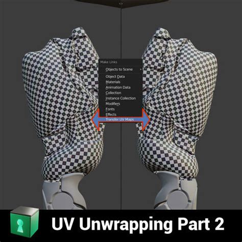 Transfer UV Maps Blender Secrets