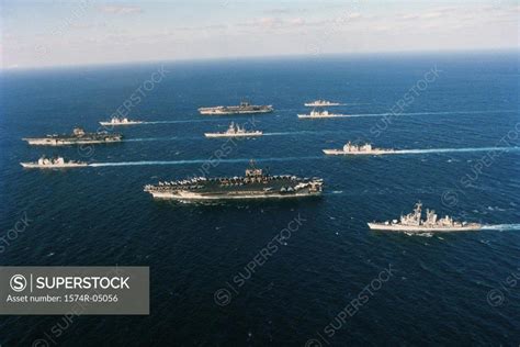 Task Force 155 Gathering During Operation Desert Storm Superstock