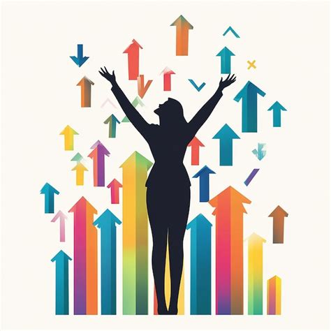 Business Graph Going Up Premium Ai Generated Image