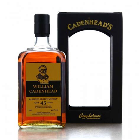 William Cadenhead 45 Year Old Blend Whisky Auctioneer