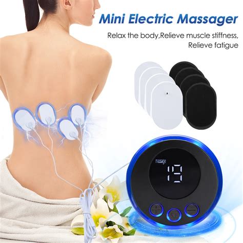 Generic Electric Portable Massager Mini Pulse Massage Device With