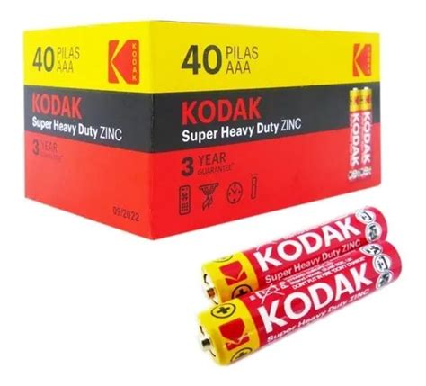 Pilas Kodak V Triple Aaa De Carbon Unidades Mercadolibre