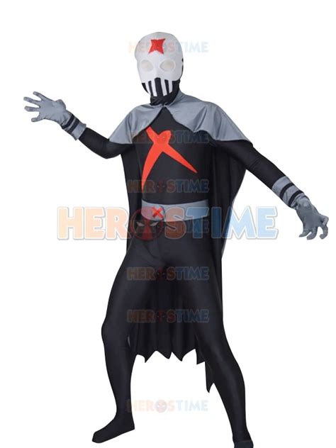 Xorn Black Custom Superhero Costume Spandex Fullbody Halloween Zentai
