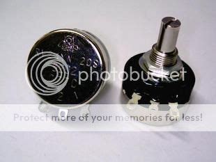 Pcs RV YN S B K Ohm Carbon Composition Rotary Taper Potentiometer EBay