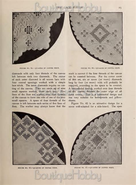Vintage Victorian Hand Embroidery Pdfthe Complete Hardanger Etsy