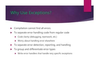 Interface Andexceptions PPT