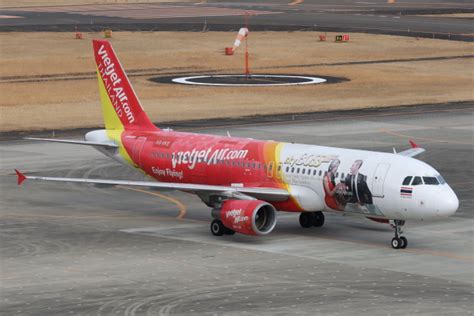 タイ・ベトジェットエア Airbus A320 Hs Vke 仙台空港 航空フォト By やまけんさん 撮影2024年02月09日