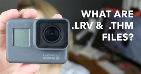 What Are Lrv And Thm Files On My Gopro Vidprohero