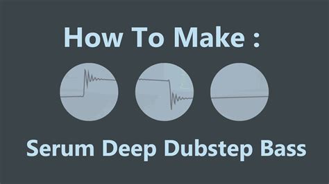 How To Deep Dubstep Bass Youtube