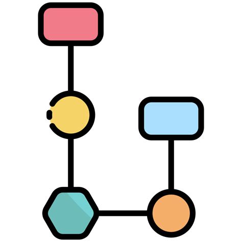Flow Chart Diagram Chart Data Flow Graph Analytics Presentation Icon Download On Iconfinder