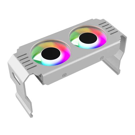 Jp Swagell D50 Argb 同期ヒートシンク クーラー 4 ピン メモリ モジュール冷却デュアル ファン