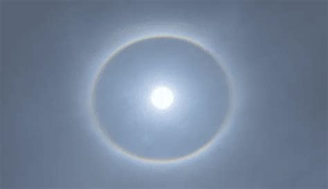 Halo Solar Sorprende En El Cielo De Lima Y Callao Este Jueves