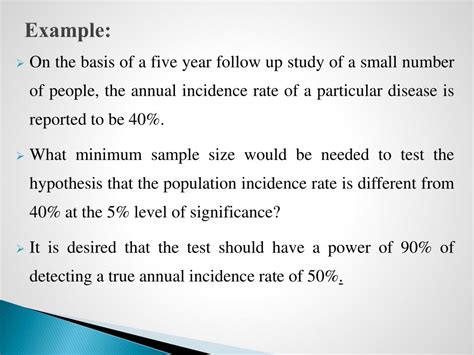 PPT Sample Size Estimation PowerPoint Presentation Free Download ID 1577760