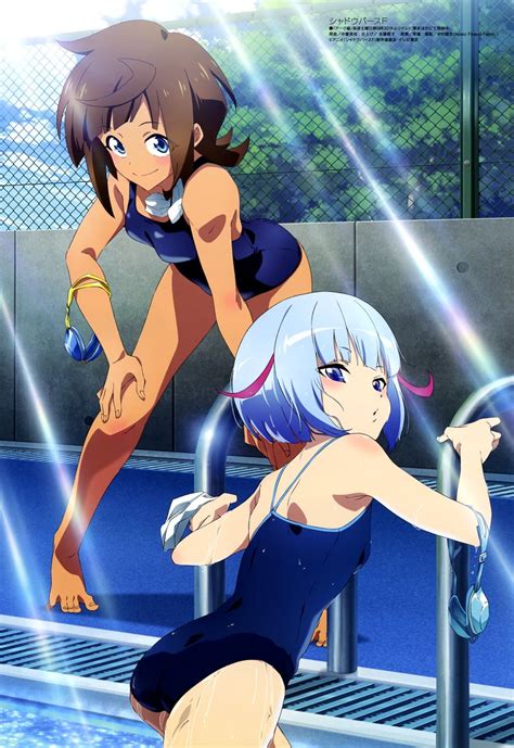 Otosaka Shion And Kazamatsuri Ren Megami Magazine And More Danbooru