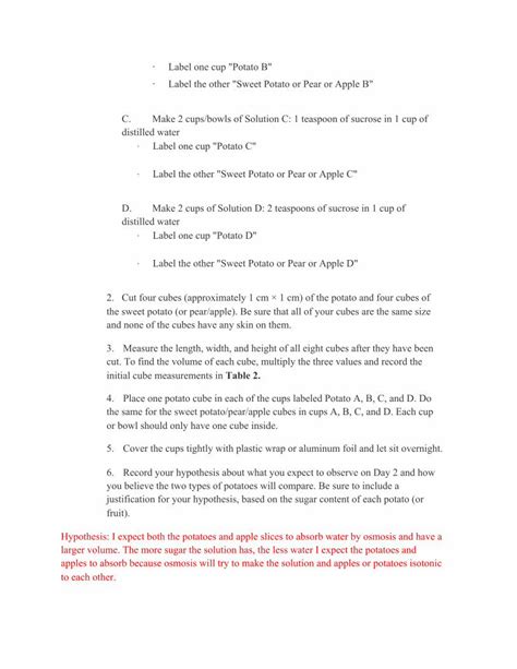 PDF Diffusion And Osmosis Lab Report DOKUMEN TIPS