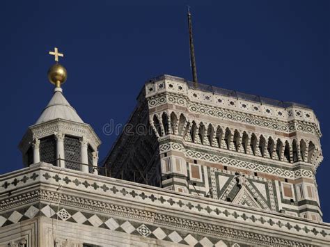 Florence Dome Santa Maria Del Fiore Detail Stock Photo Image Of Tower