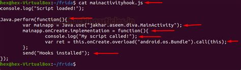 android penetration testing frida hacking articles