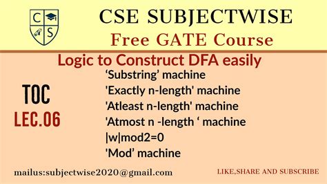 lec 06 substring exactly n length atmost n length atleast n length mod