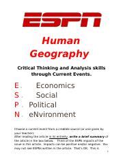 Espn Chart Pdf Ap Human Geography Espn Chart Question For Each Of The Categories Listed Below