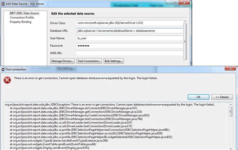 Can T Connect So SQL Server Error In Get Connection OpenText Forums