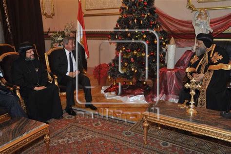 وزير الشباب يُهنئ البابا تواضروس بـعيد الميلاد المصري اليوم