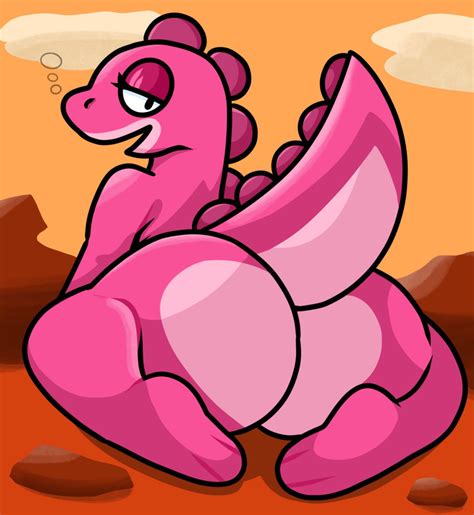 Rule 34 Big Ass Bubble Butt Dinosaur Huge Ass Lewdewott Tagme Urusei