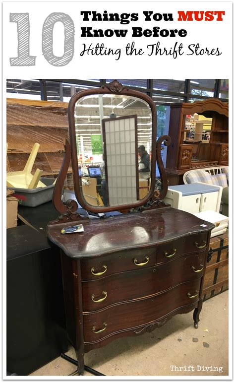 10 Things You Must Know Before Hitting The Thrift Stores
