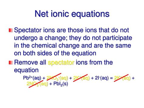 Ppt Ionic Equations Powerpoint Presentation Free Download Id6832689