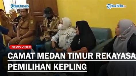 Camat Medan Timur Diduga Merekayasa Pemilihan Kepling Samsul