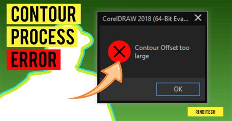 Solusi Contour Offset Too Large Di CorelDraw Rindi Tech